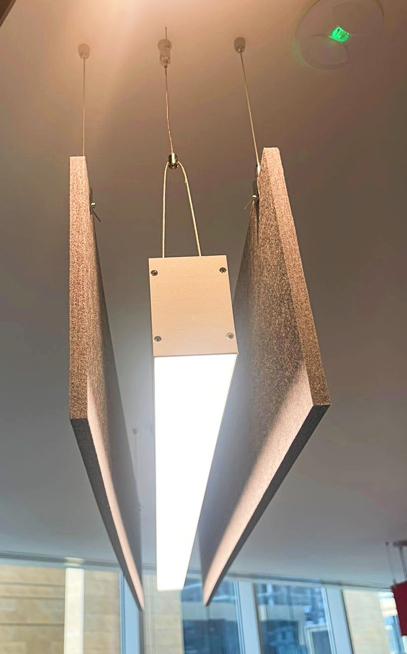 DecraBaffle Gallery – Acoustic Ceiling Baffles